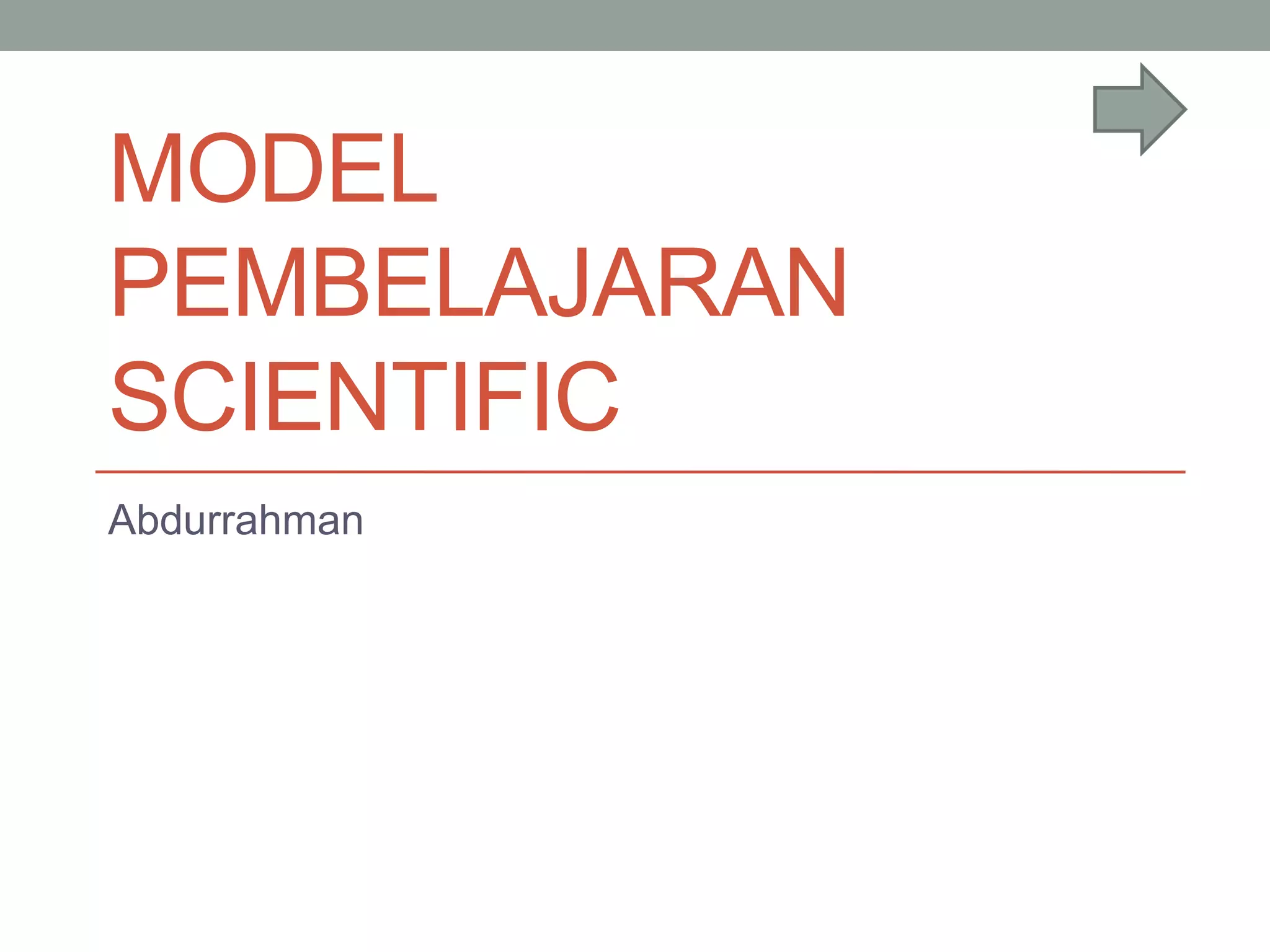 Model pembelajaran | PPTX