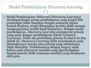 Model pembelajaran | PPTX