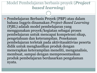 Model pembelajaran | PPTX