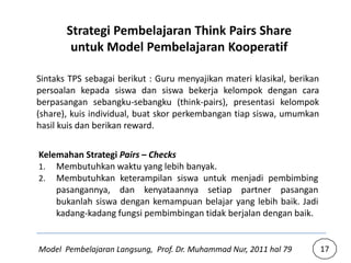 Model Pembelajaran Kooperatif | PPTX