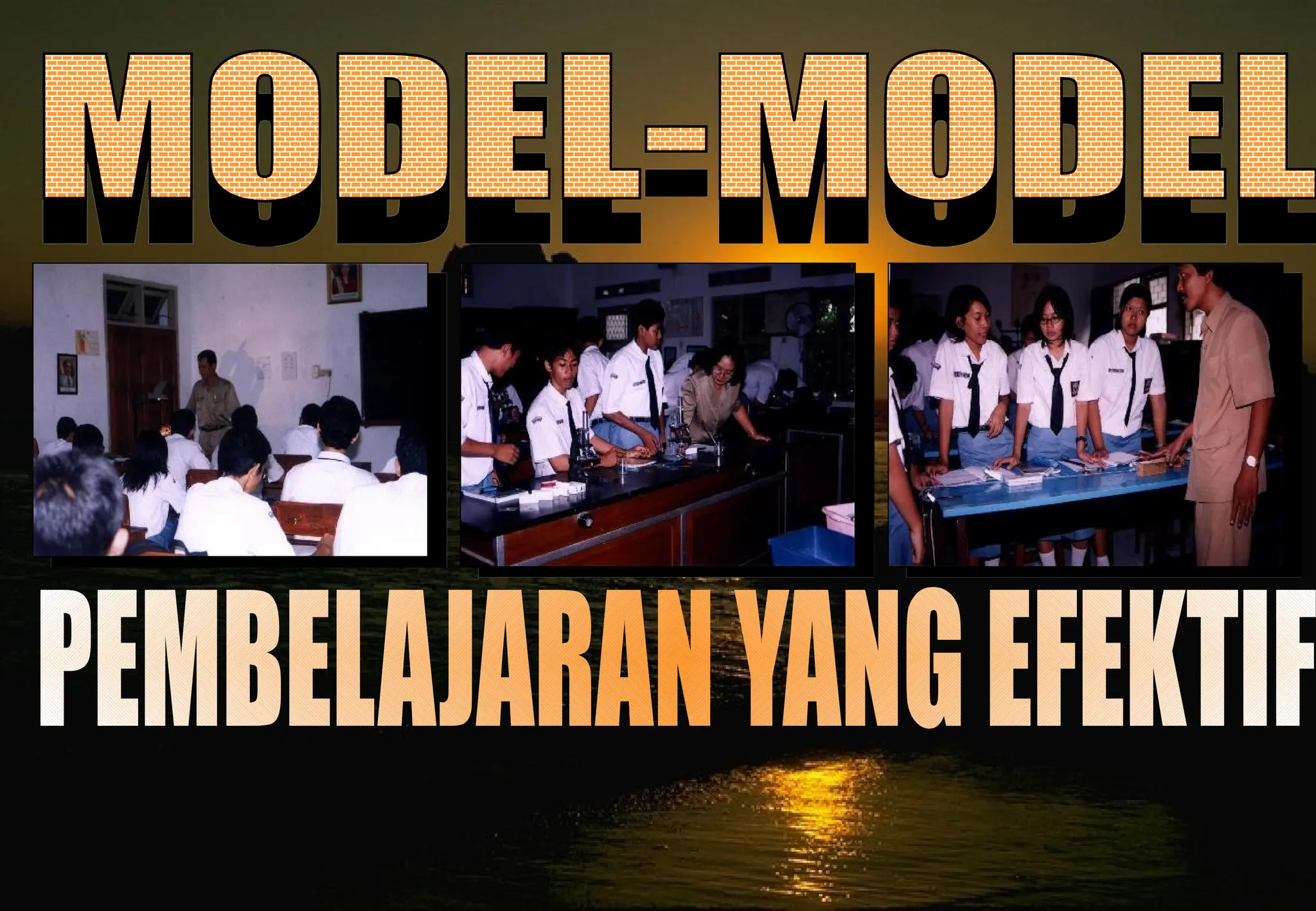 MODEL-MODEL PEMBELAJARAN KOOPERATIF DAN EFEKTIF.ppt