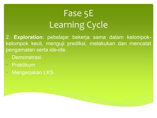 Model pembelajaran learning cycle | PPTX