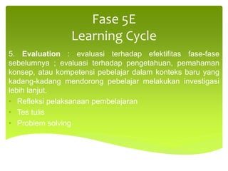 Model pembelajaran learning cycle | PPTX