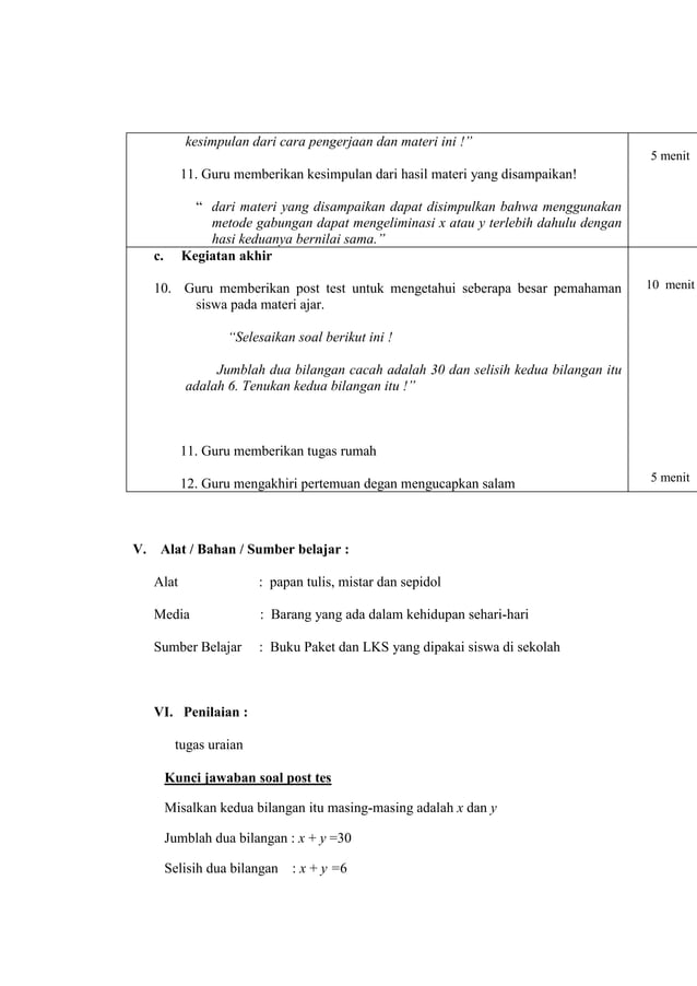 Model pembelajaran matematika realistik indonesia | PDF