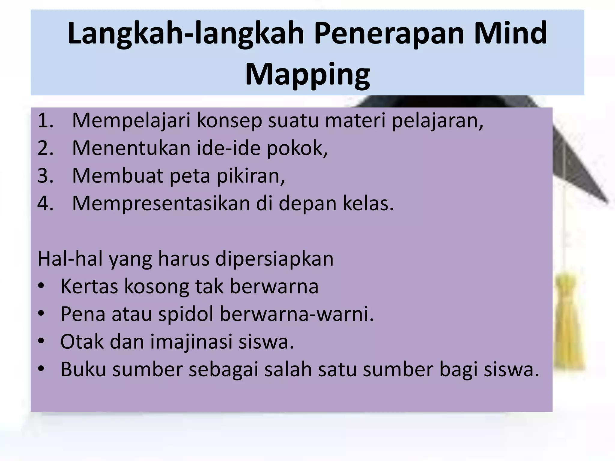 Model Pembelajaran Mind Mapping | PPTX