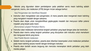 Model Pembelajaran pada Pelatihan Servis Mesin Katinting.pptx