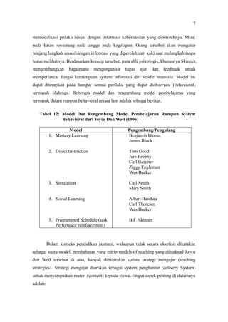 Model pembelajaran pendidikan_jasmani | PDF