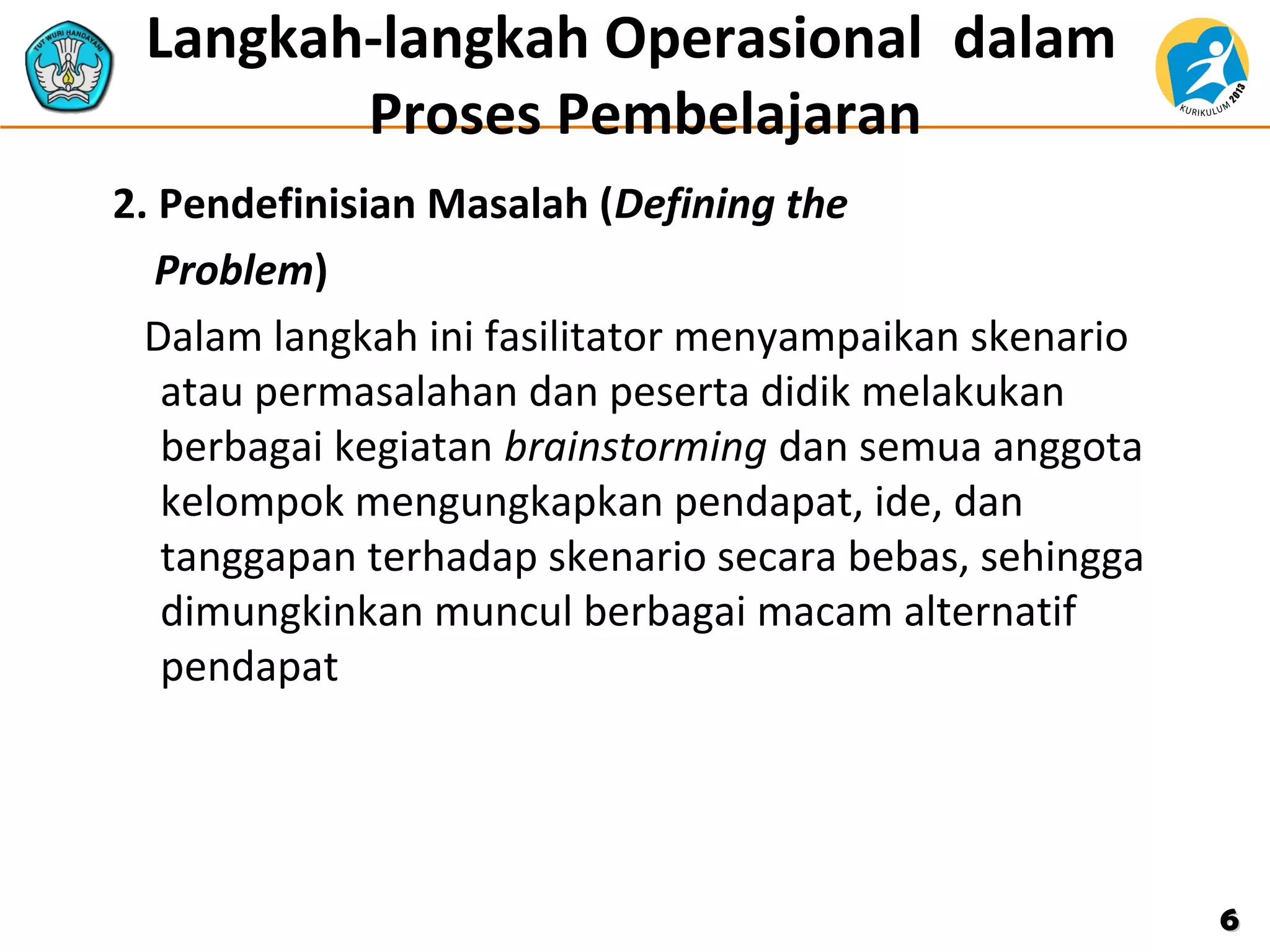 Model Pembelajaran Problem Based Learning Pbl Ppt