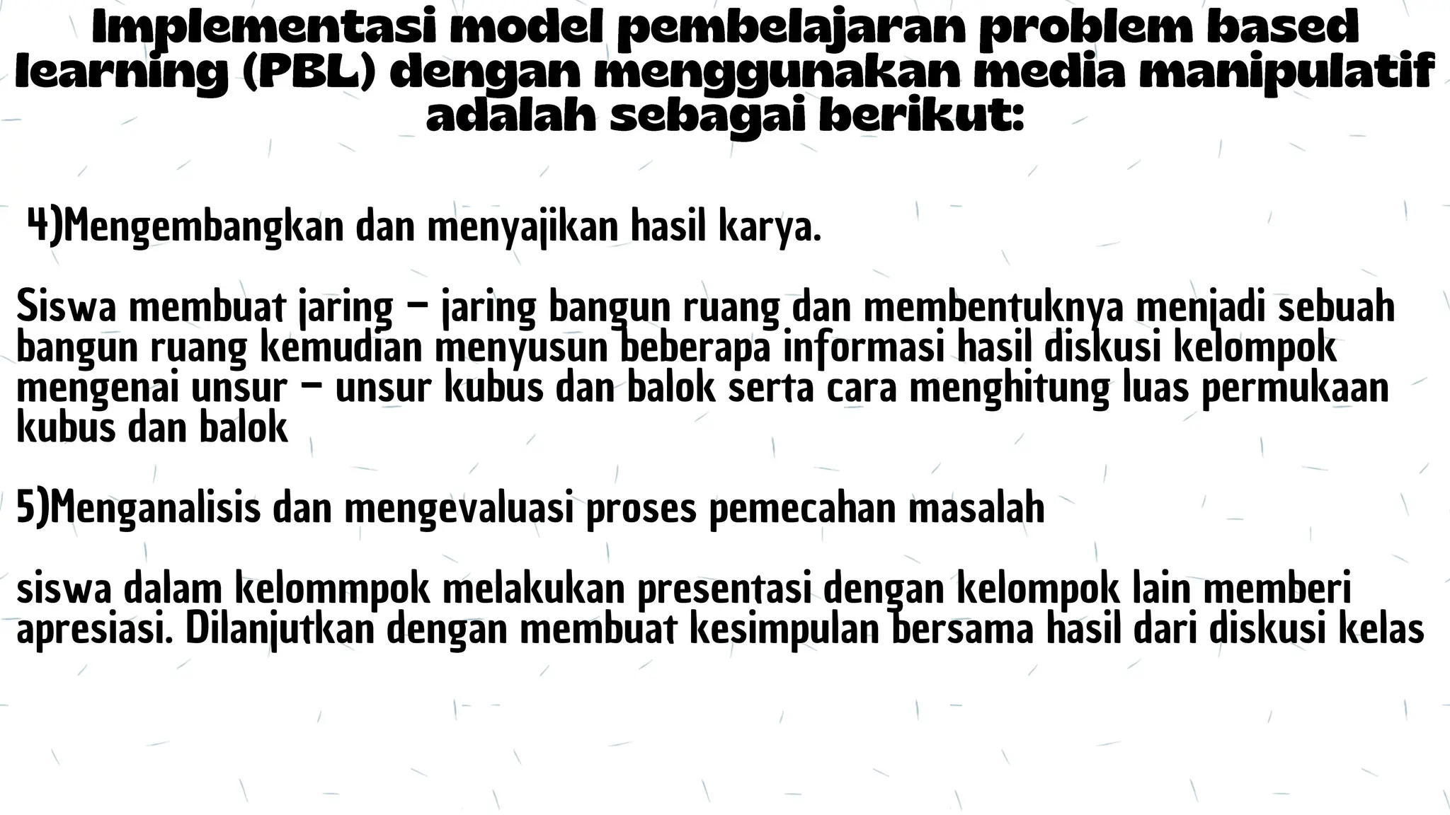 MODEL PEMBELAJARAN PROBLEM BASED LEARNING (PBL) DENGAN MEDIA ...
