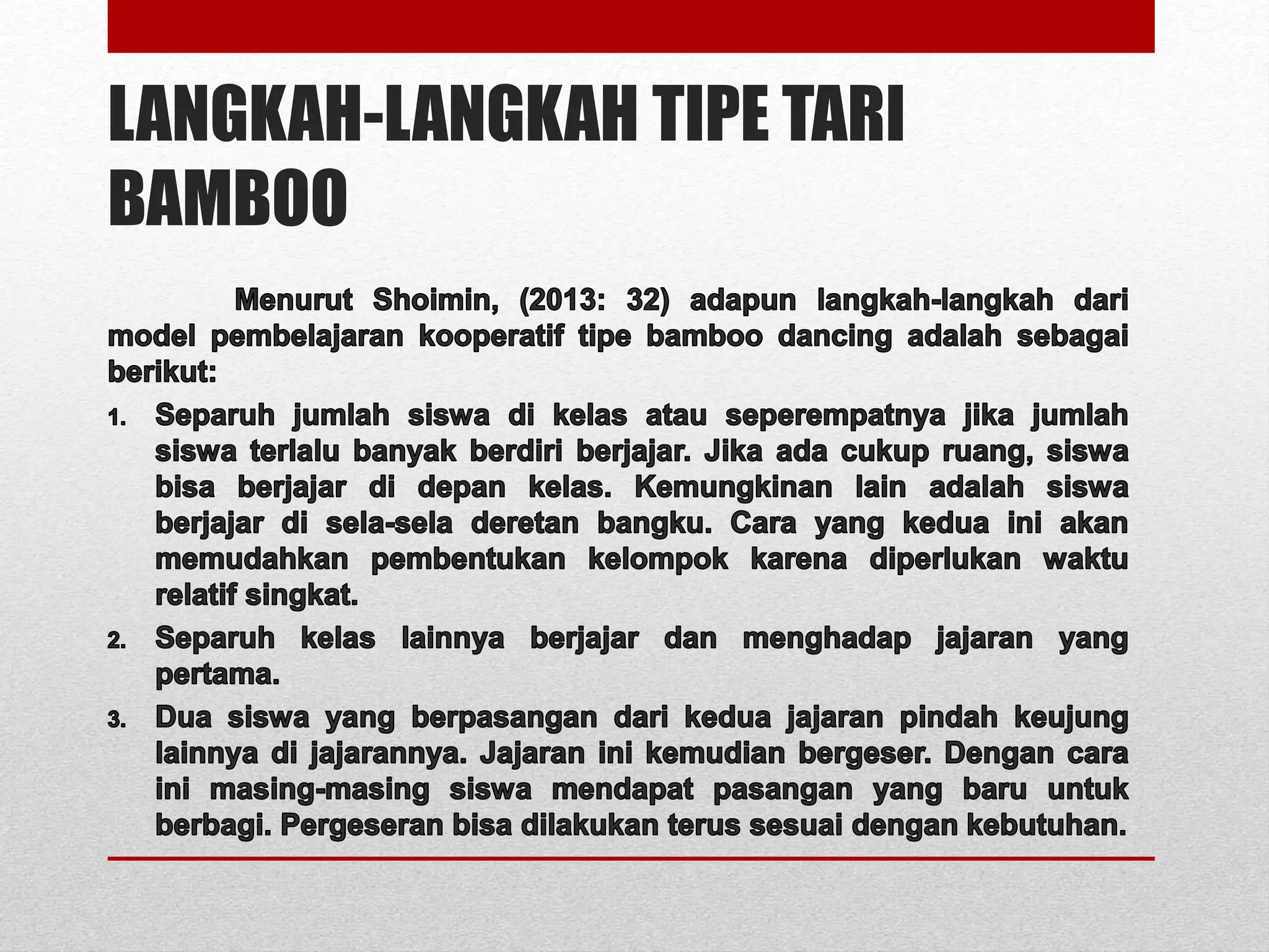 model pembelajaran tari bamboo dan two stay two stray.pptx