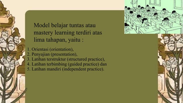 MODEL PEMBELAJARAN TUNTAS (MASTERY LEARNING).pptx