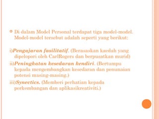 Model pengajaran | PPT