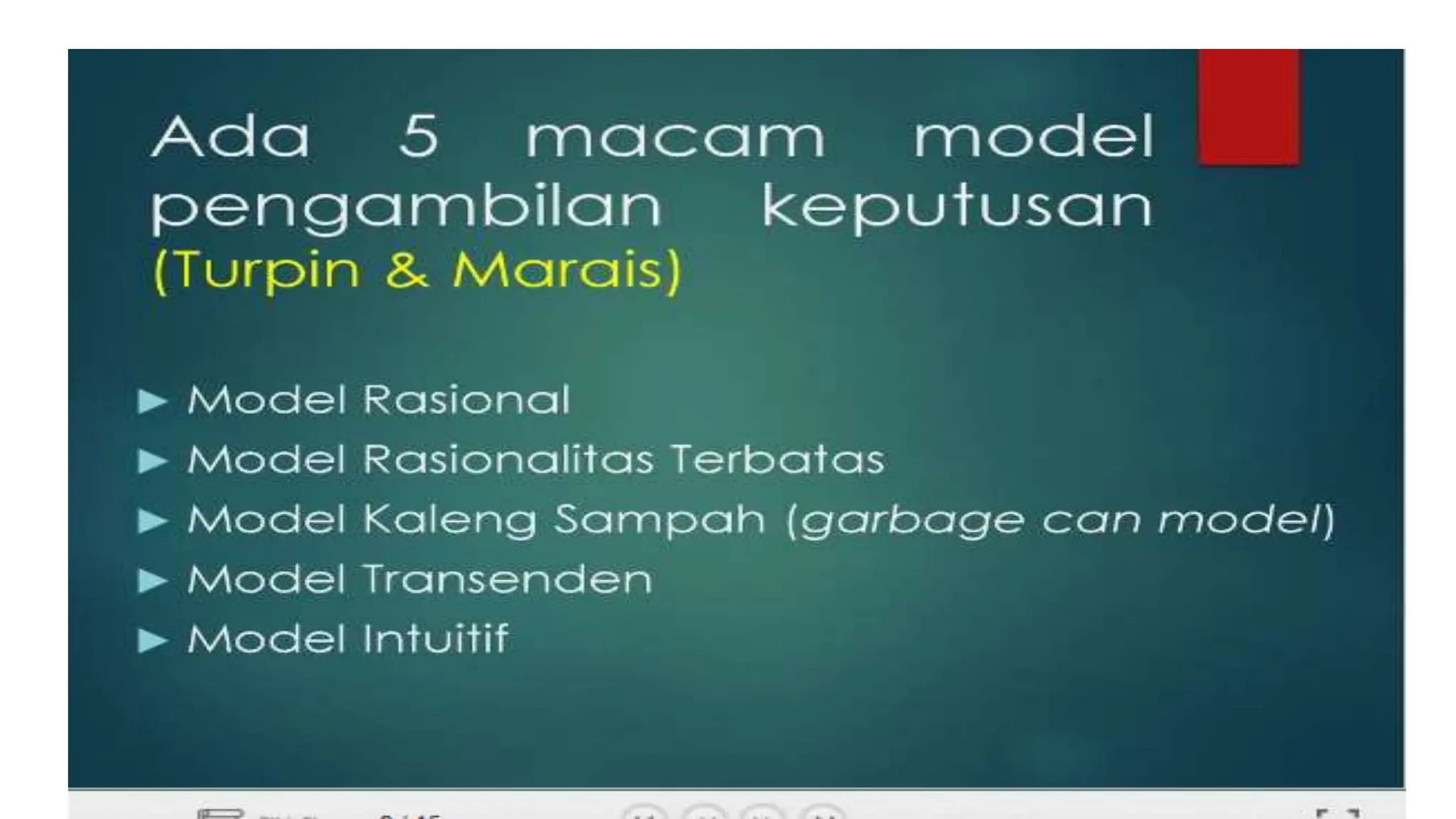 Model Pengambilan Keputusan.pptx