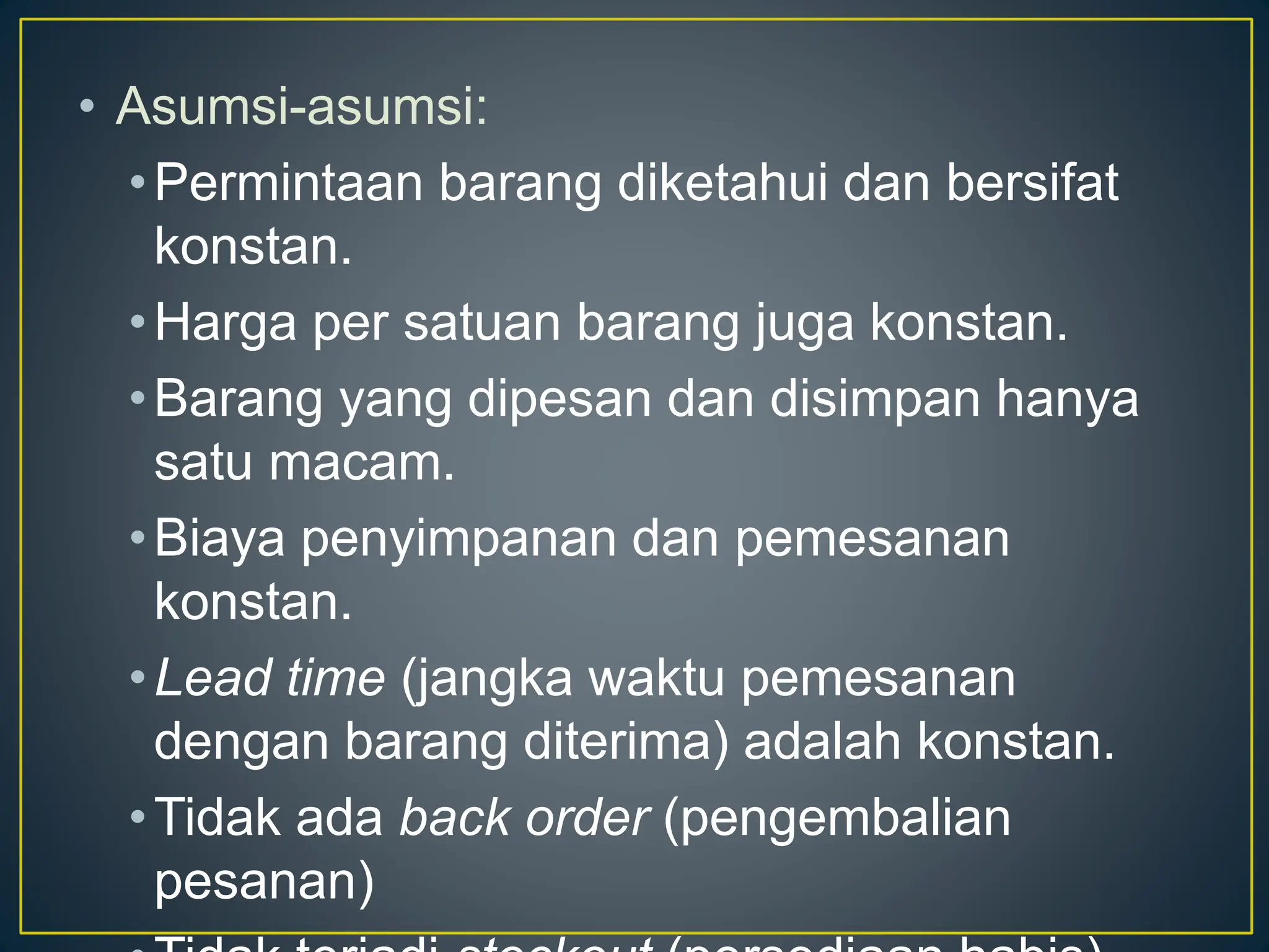 Operation Research_Model Pengendalian Persediaan new.pptx