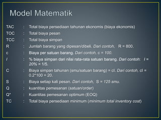 Operation Research_Model Pengendalian Persediaan new.pptx