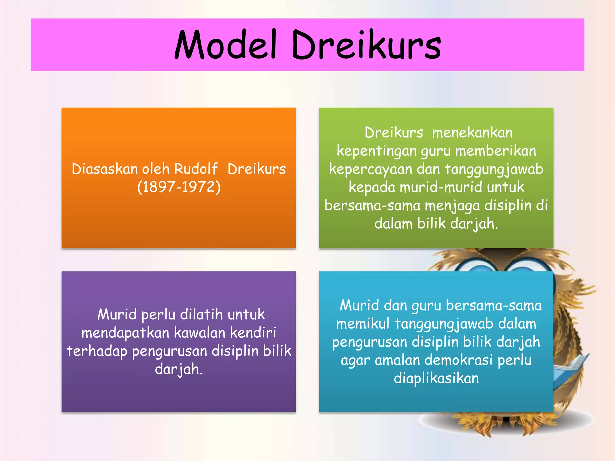 Model pengurusan disiplin bilik darjah | PPTX