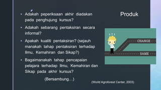 Model penilaian cipp | PPTX