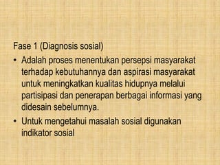 Model perencanaan program promosi kesehatan | PDF