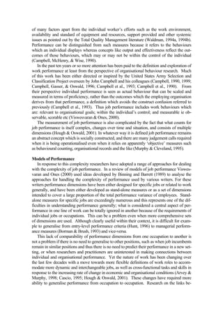 Model performance | PDF