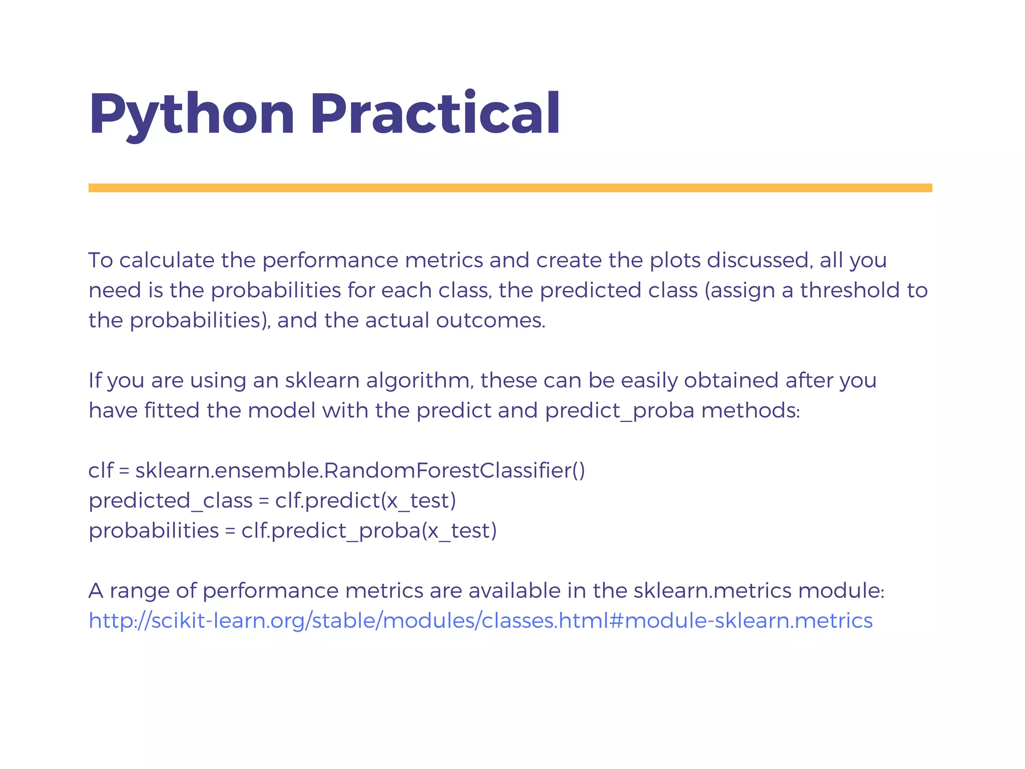 Assessing Model Performance - Beginner's Guide | PDF