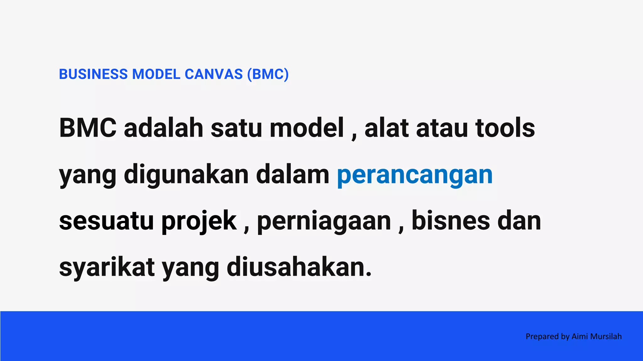 Model perniagaan dan bmc | PPTX