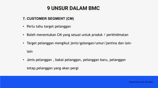 Model perniagaan dan bmc | PPTX