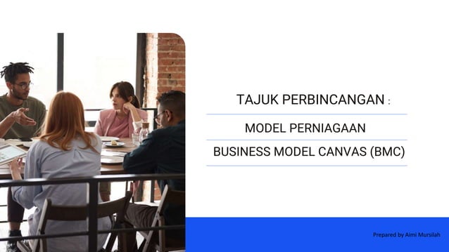 Model perniagaan dan bmc | PPTX