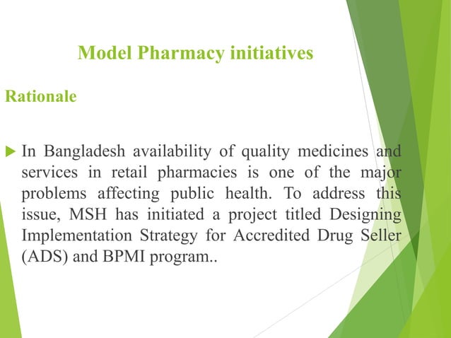 Model pharmacy in bangladesh | PPTX | Pharmaceutical Industry | Industries