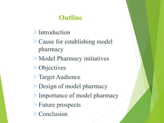 Model pharmacy in bangladesh | PPTX