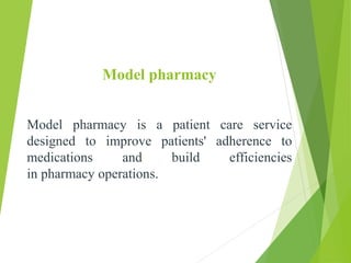 Model pharmacy in bangladesh | PPTX