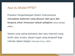 Model ppsi | PPTX