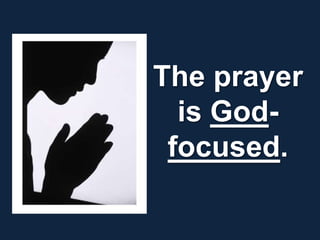 Praying the Model Prayer | PPTX