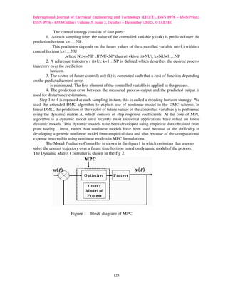 Model predictive control techniques for cstr using matlab | PDF