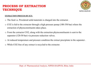 Super Critical Fluid Extraction | PPTX