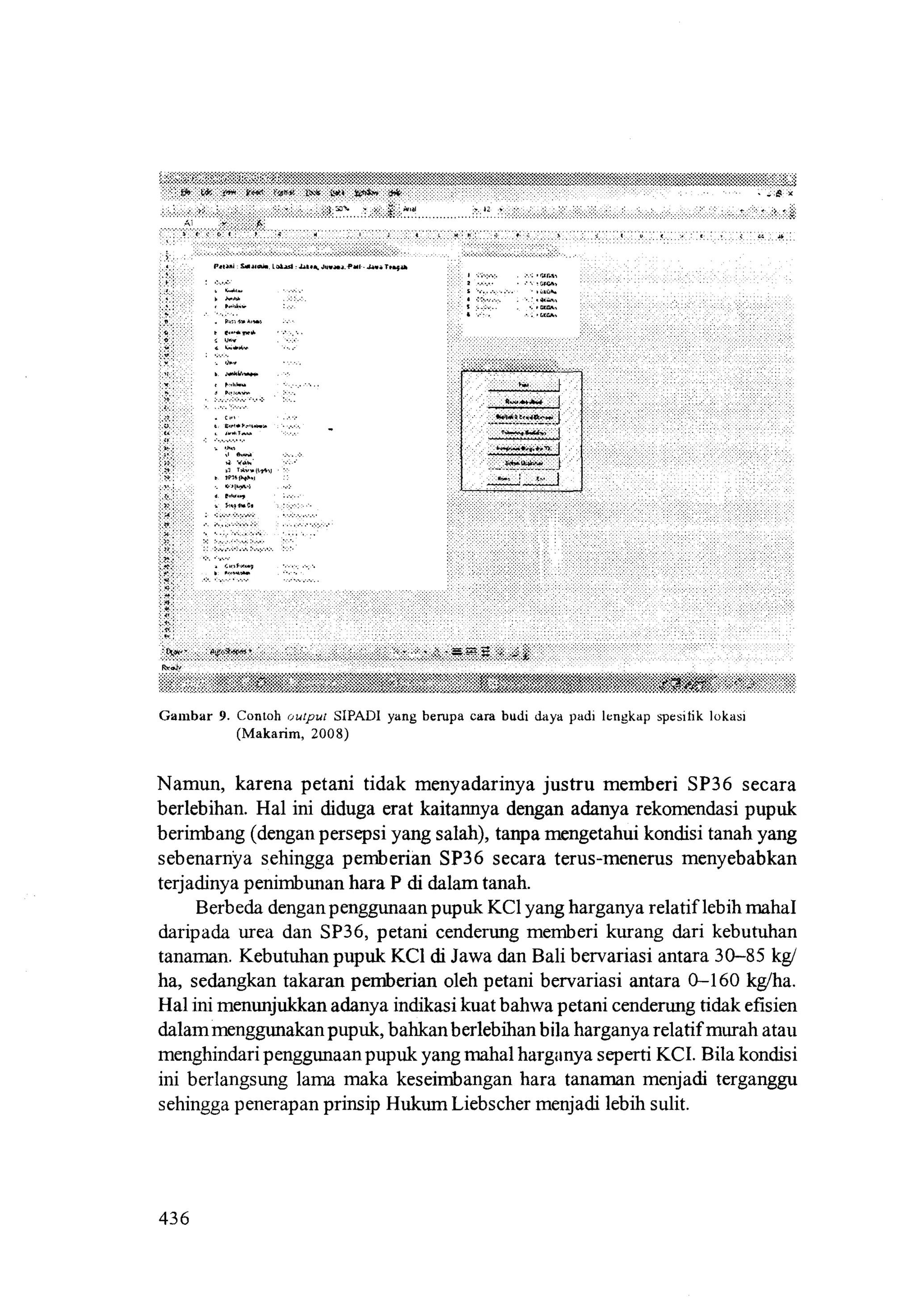 Model Produksi Tanaman Padi. Untuk Pertanian pdf | PDF