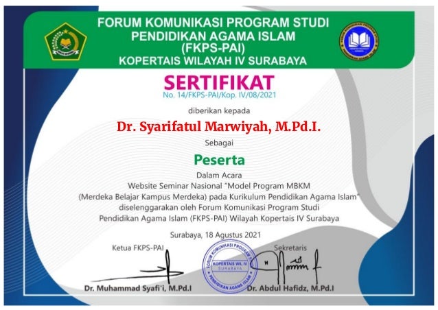 Model Program MBKM (Merdeka Belajar Kampus Merdeka) pada kurikulum ...