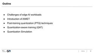 Model Quantization Technologies with AIMET.pdf