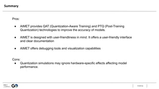 Model Quantization Technologies with AIMET.pdf