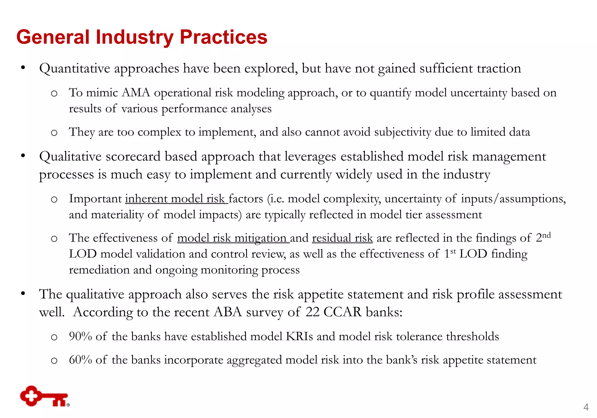 Model Risk Aggregation | PPT