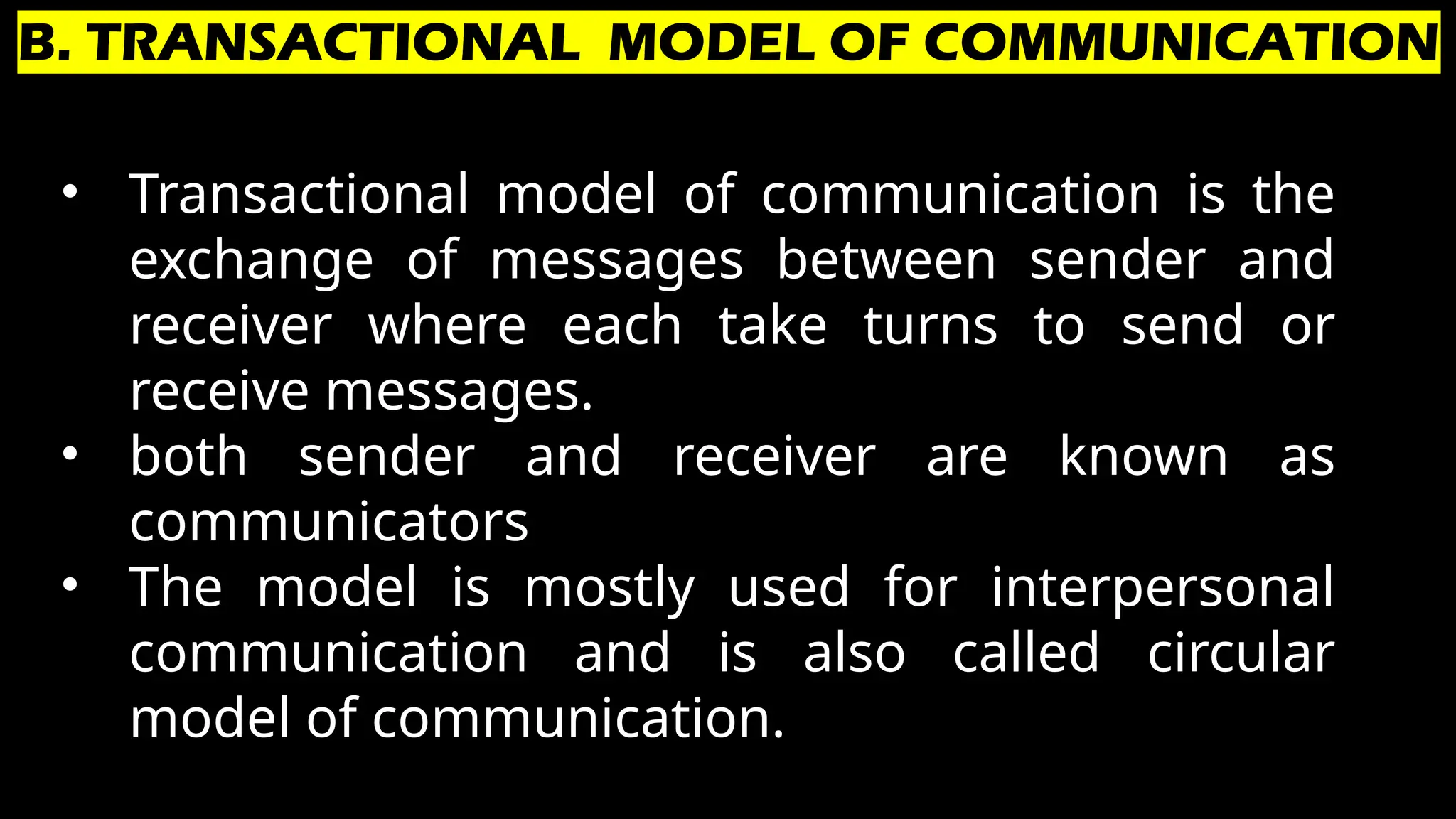 Models of Communication, Communication Teaching | PPTX