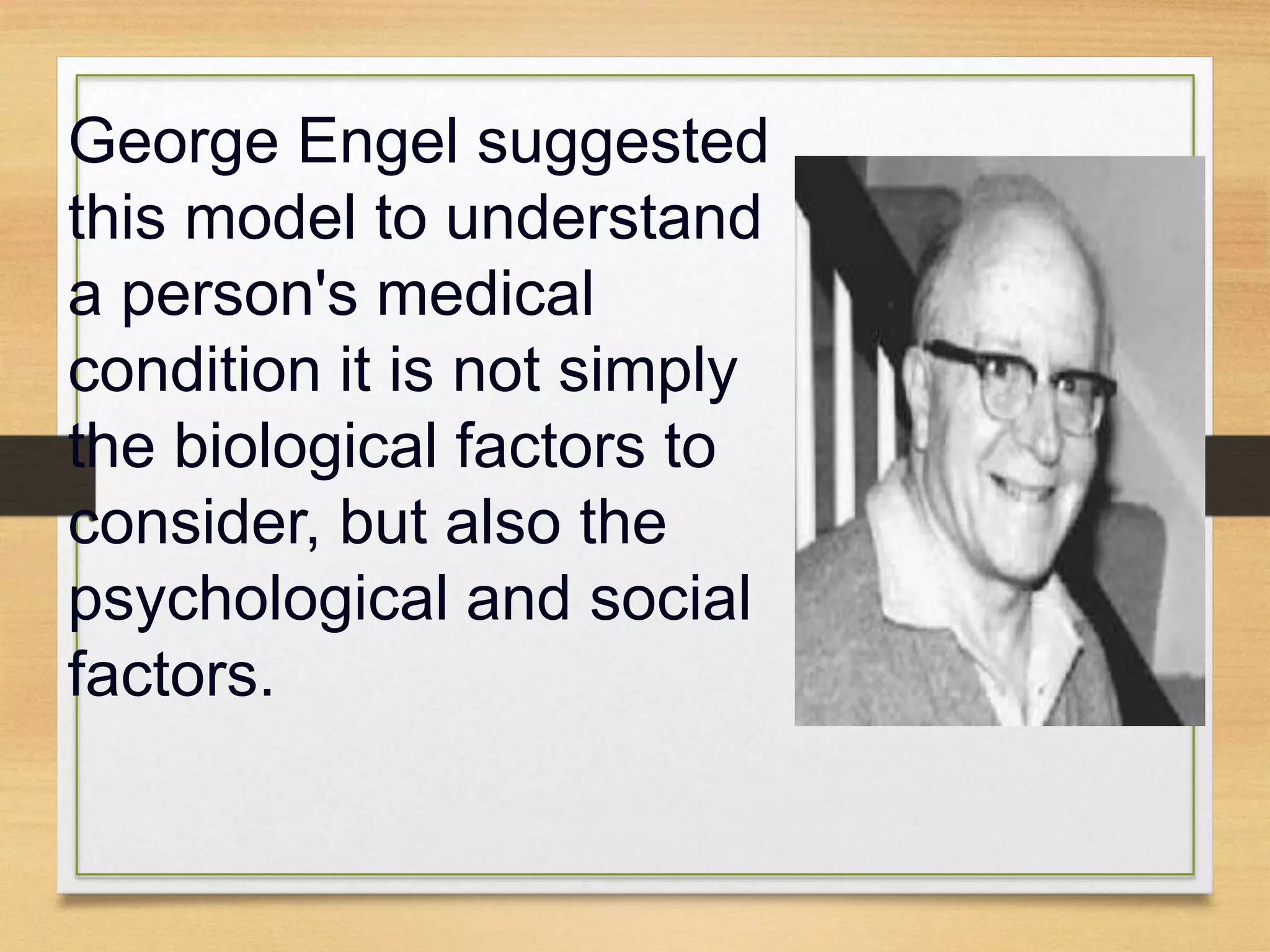 Biopsychosocial Models | PPTX