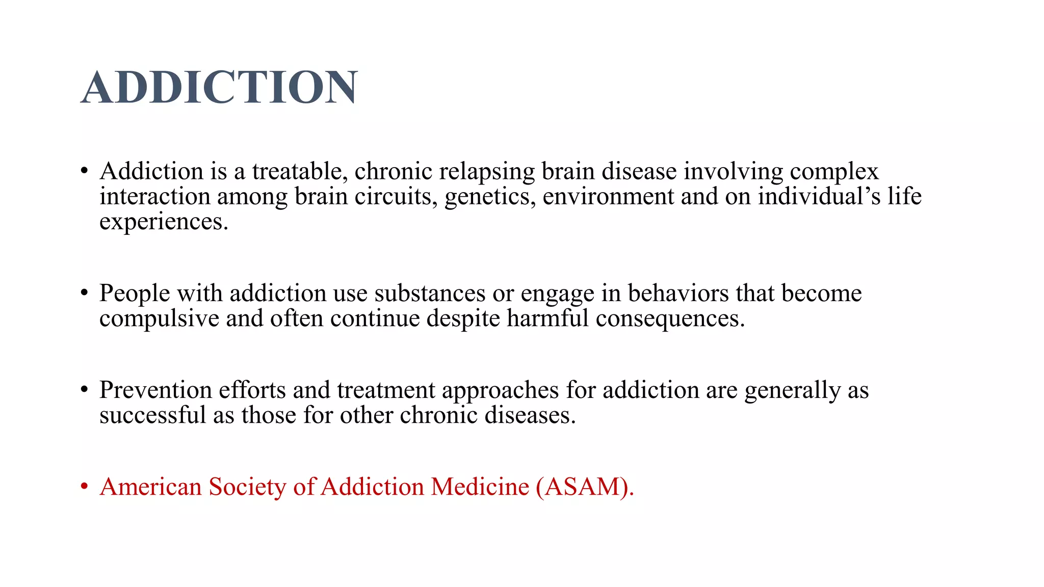 Animal models of drug relapse & craving | PPTX