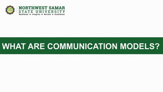 Model of Communication Presentation for College | PPTX