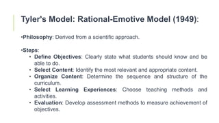 Models-of-Curriculum-Development-Education | PPTX