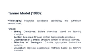 Models-of-Curriculum-Development-Education | PPTX