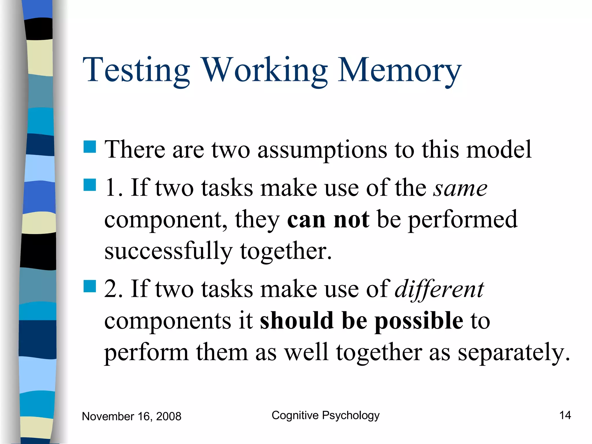 Models Of Memory | PPT