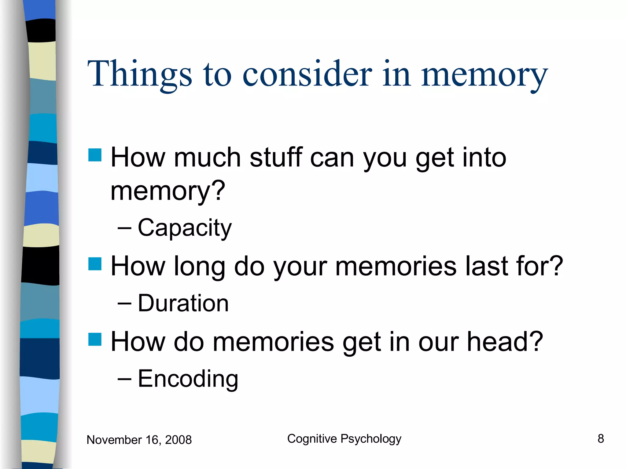 Models Of Memory | PPT