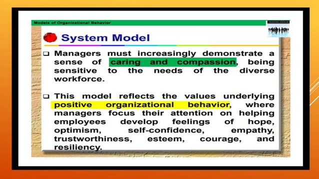 Models of-organizational-behavior | PPT