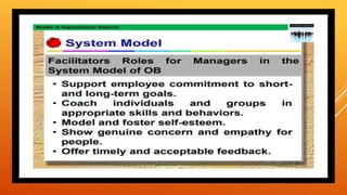 Models of-organizational-behavior | PPT