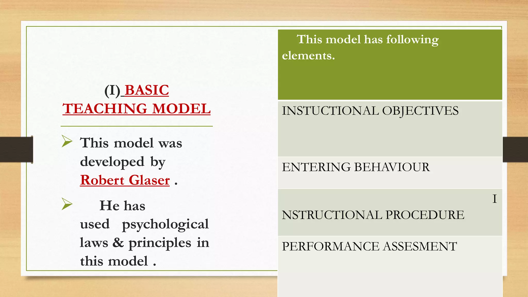 MODELS OF TEACHING | PDF